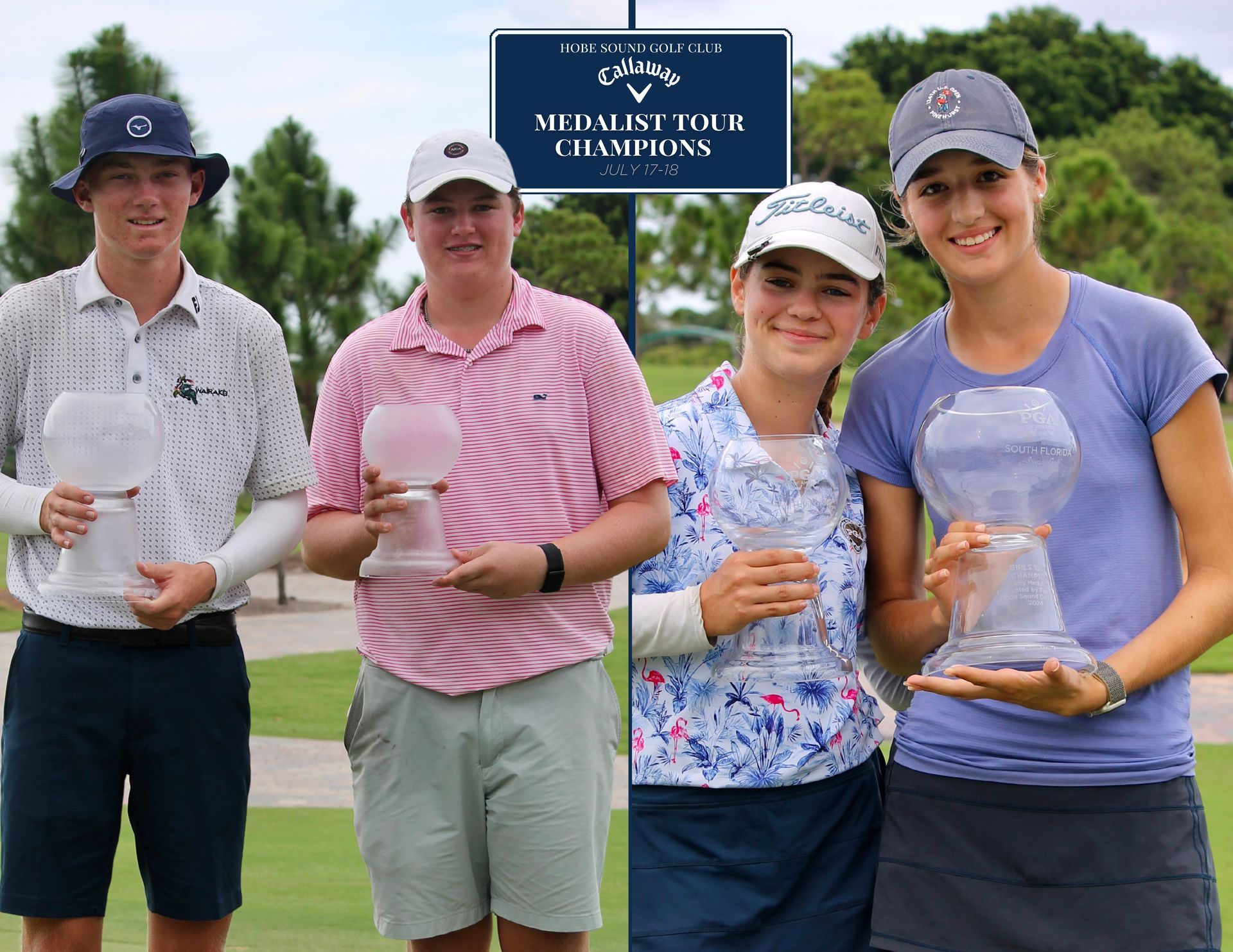 Lilly Riegger and Oscar Crowe Triumph at Callaway Medalist Tour Event
