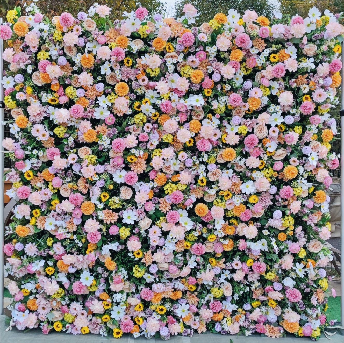 Flower Wall Rental Backdrops & Décor for Weddings in Chicago