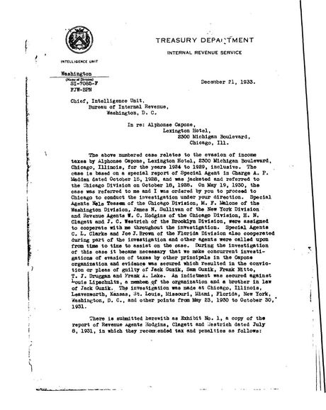 IRS CI - Criminal Investigation