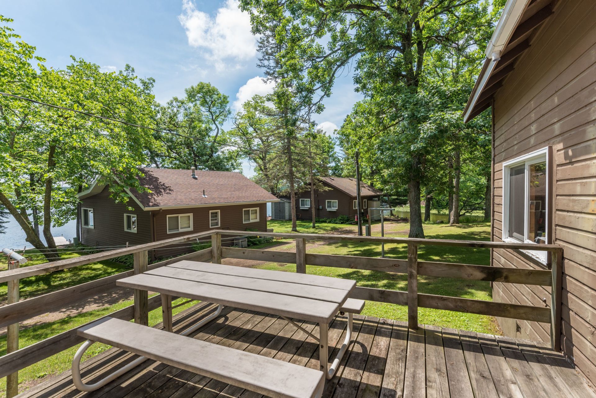 Cabin at Point Narrows Resort on Upper Gull Lake