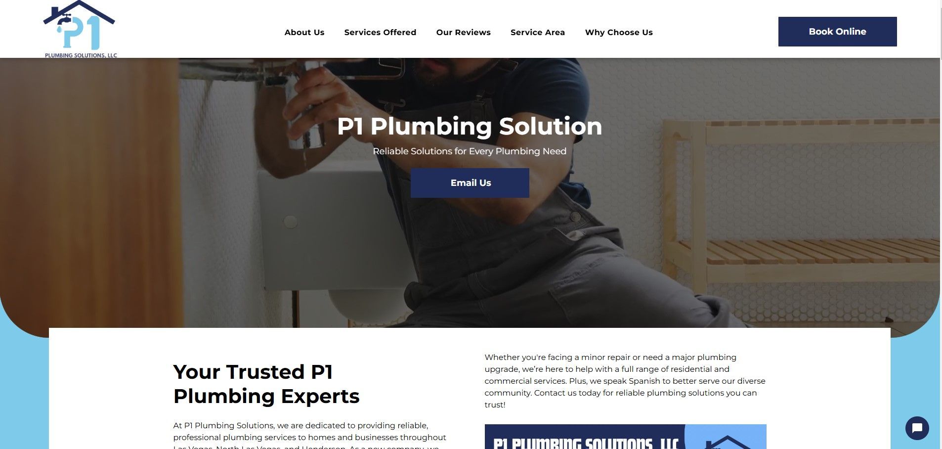 P1 Plumbing Solutions | Plumbing Services in Las Vegas
