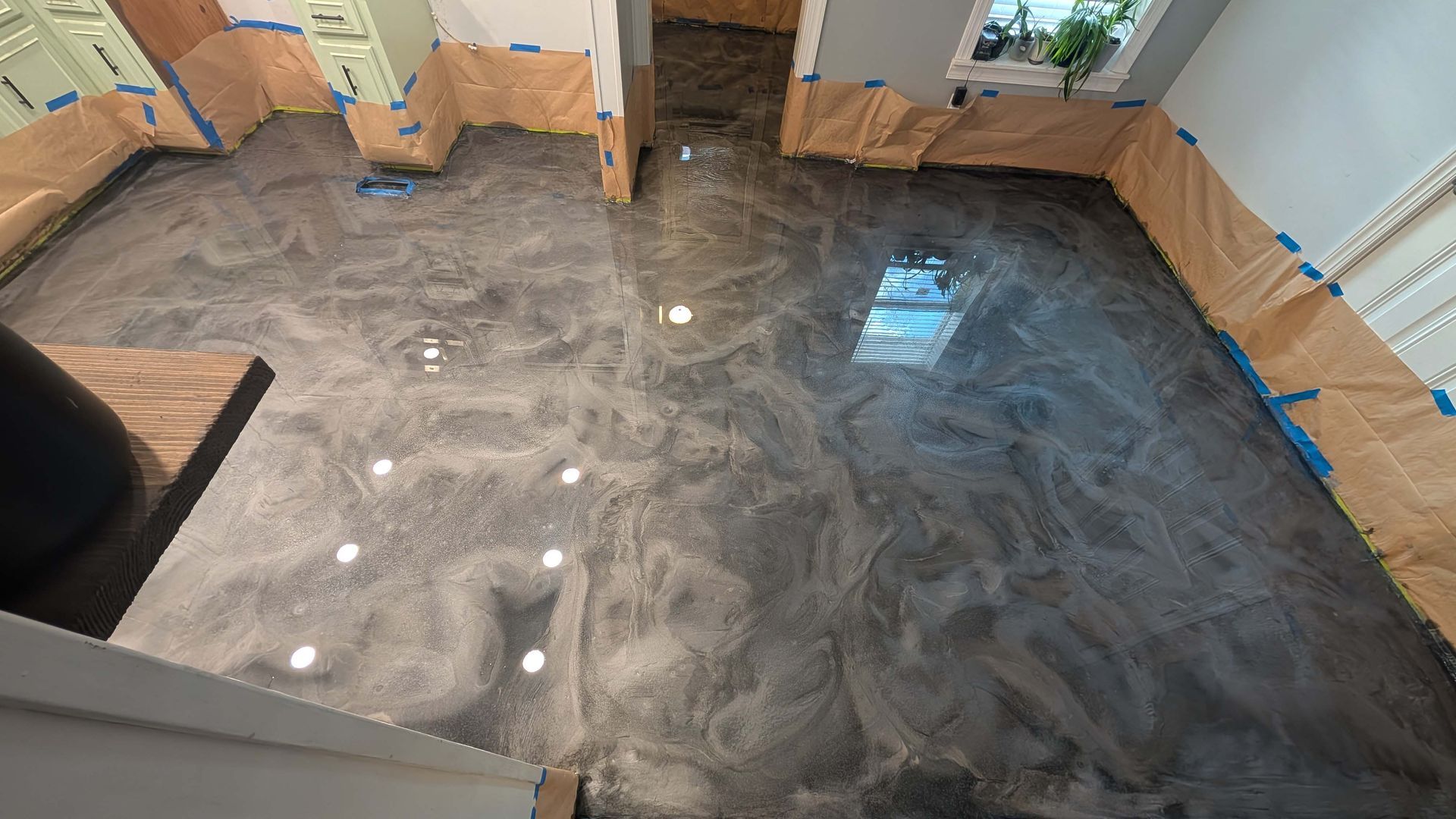 Metallic Epoxy Flooring | Greenville, SC | ZDC