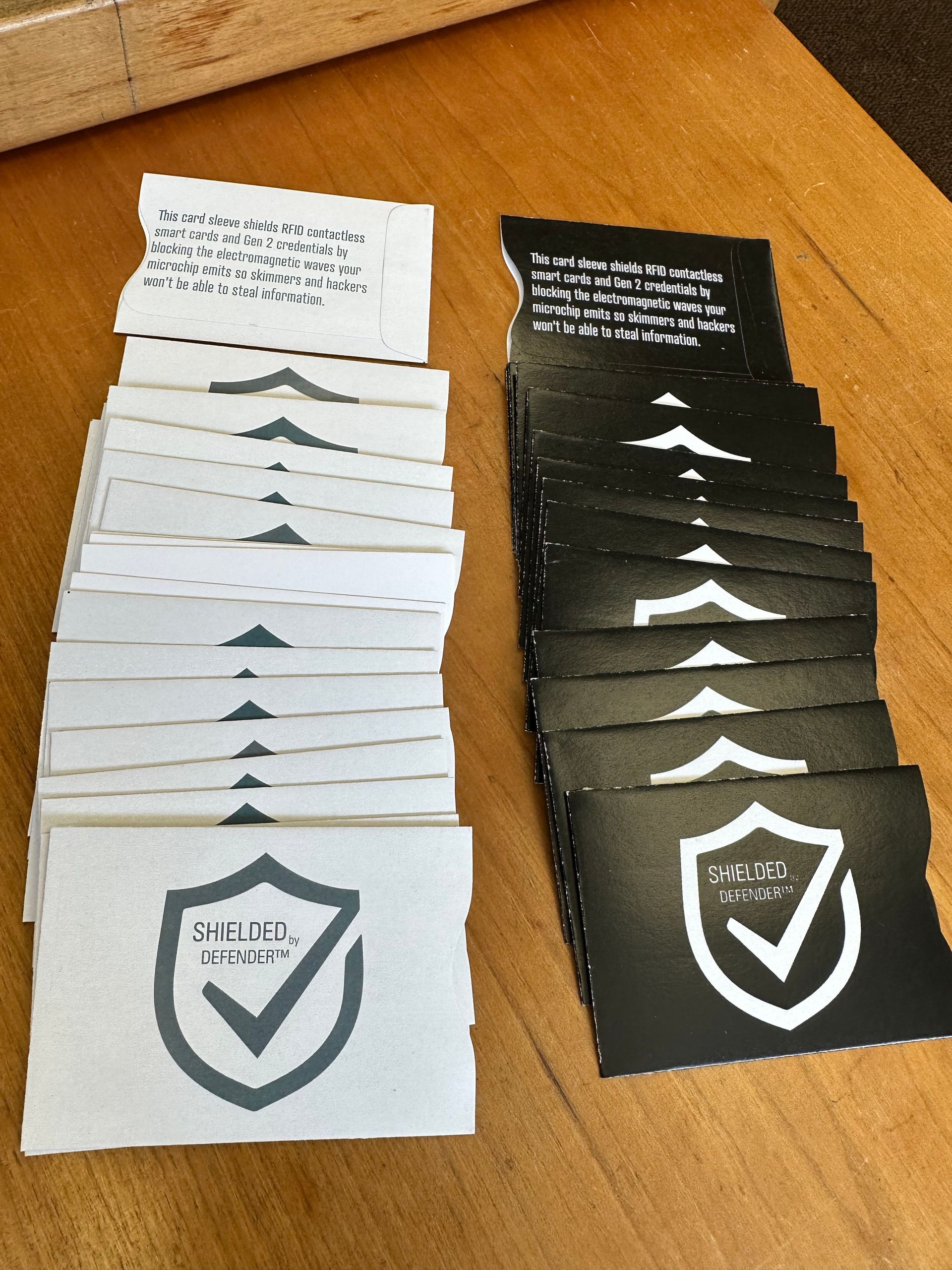 RFID Sleeves, ID Protector | Creative Envelope