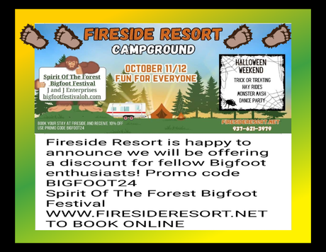 Spirit Of The Forest Bigfoot Festival | Greenville, OH | Oct. 11th & 12th