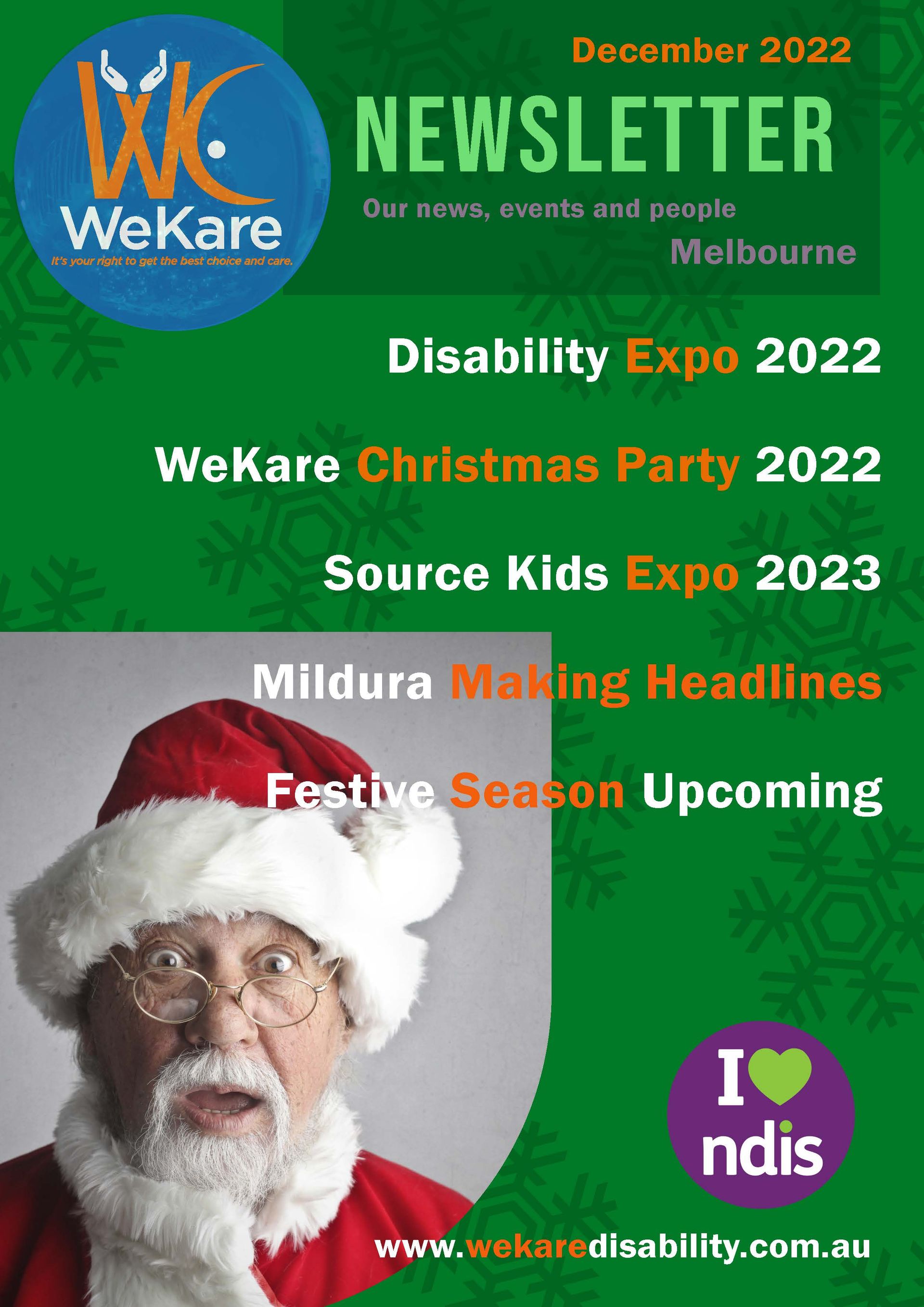 WeKare | Registered Victoria-Wide NDIS Service Provider