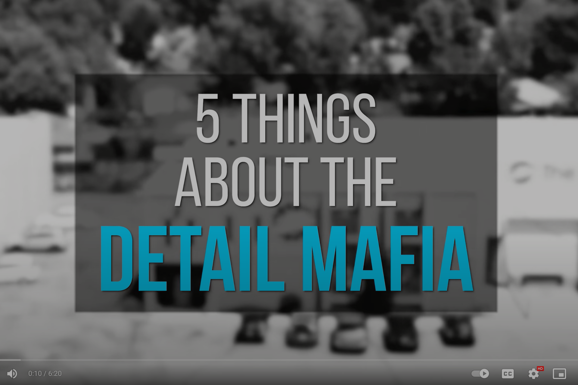 5 Things You SHOULD KNOW About The Detail Mafia! - Detailing Success