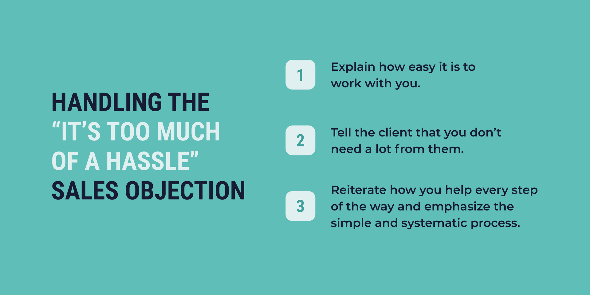 How I Turn Sales Objections into Wins Using Actual Examples