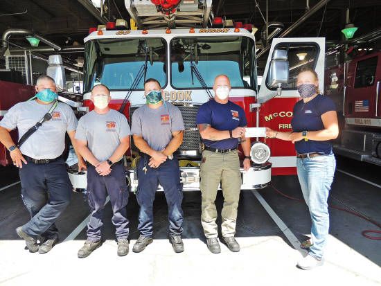 MCFF funds filters for firefighters, first responders