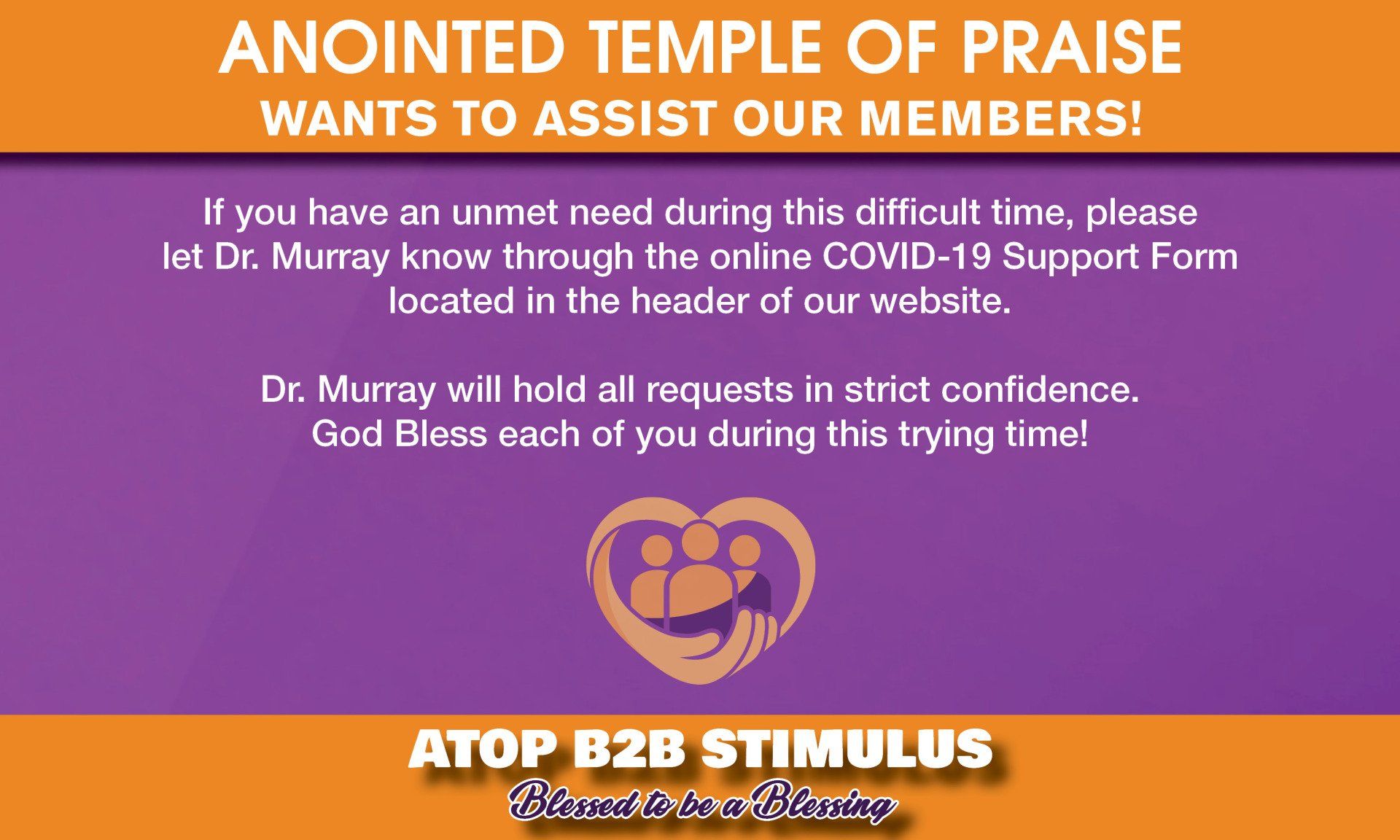 Anointed Temple of Praise – We seek to nurture a spirit of hope and ...