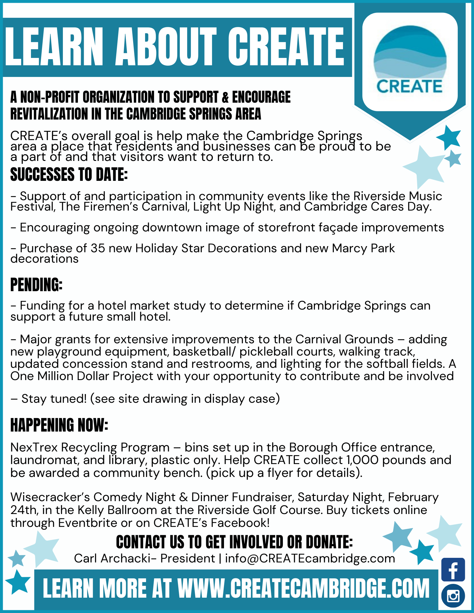 EVENTS & NEWS | CREATE Cambridge