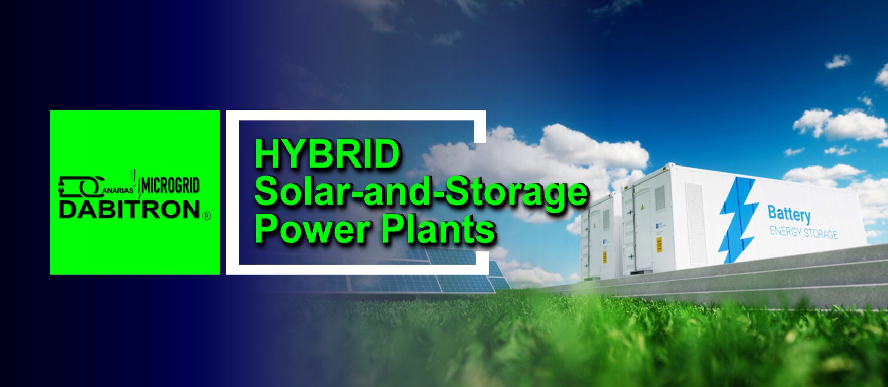 Hybrid Energy Power Plant | Renewable Energy Project Development ...