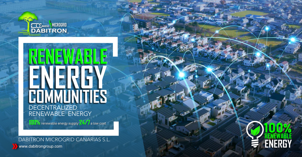 Renewable Energy Communities | Microgrid power plant