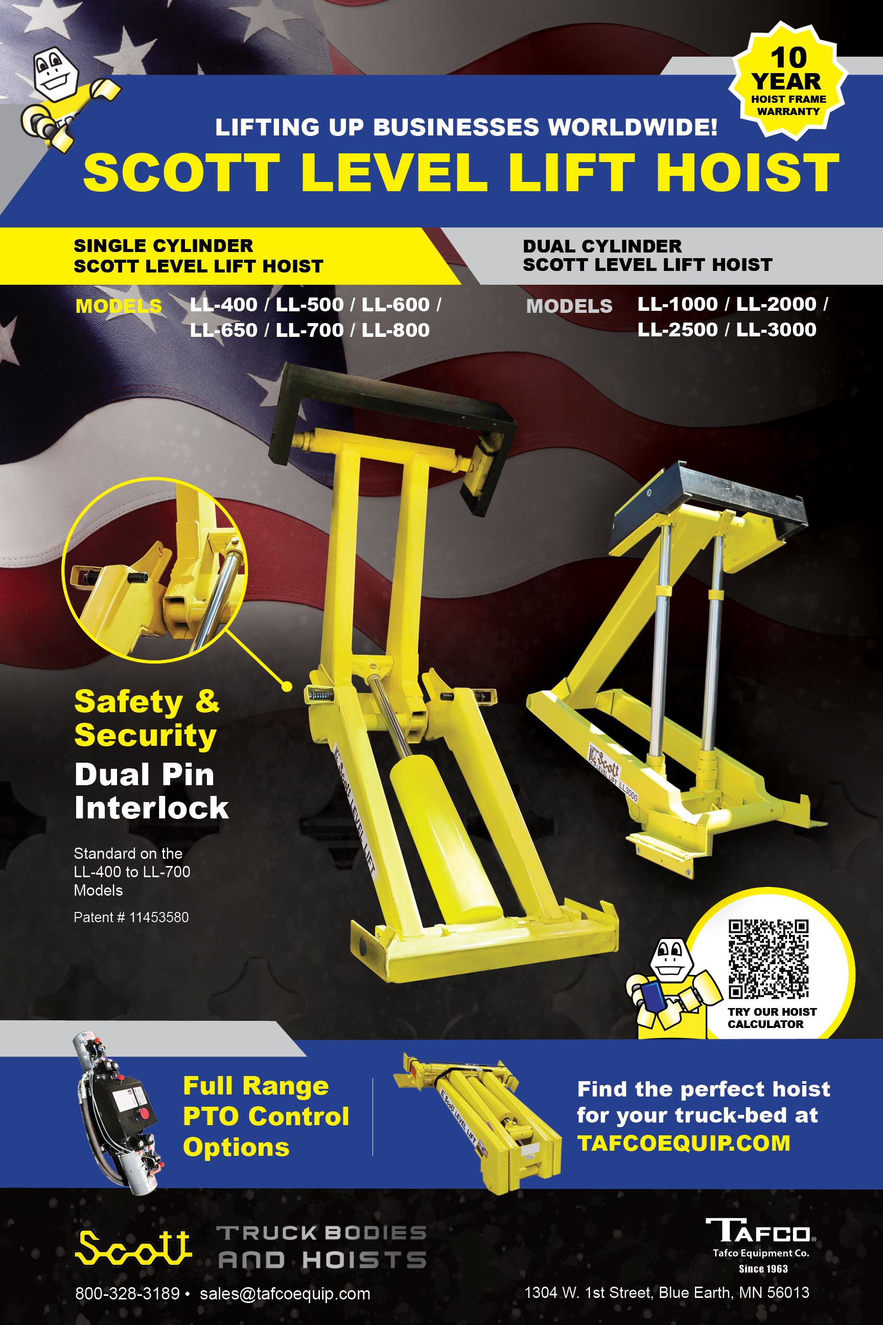 Truck Bodies & Lift Hoists | Tafco Equipment Co.