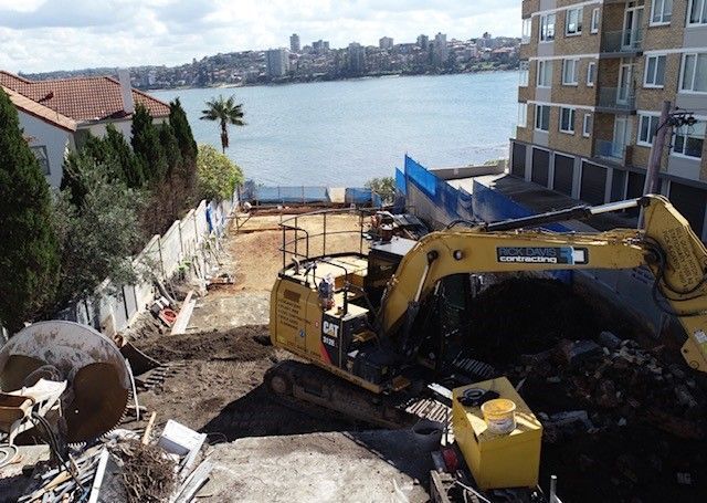 Manly House Rock Excavation | Project