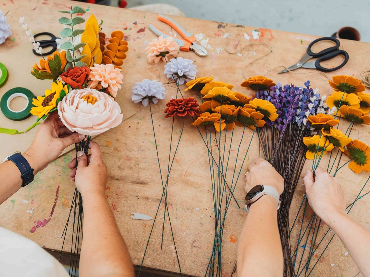 Unieke en duurzame kunstbloemen voor thuis of op je werk.