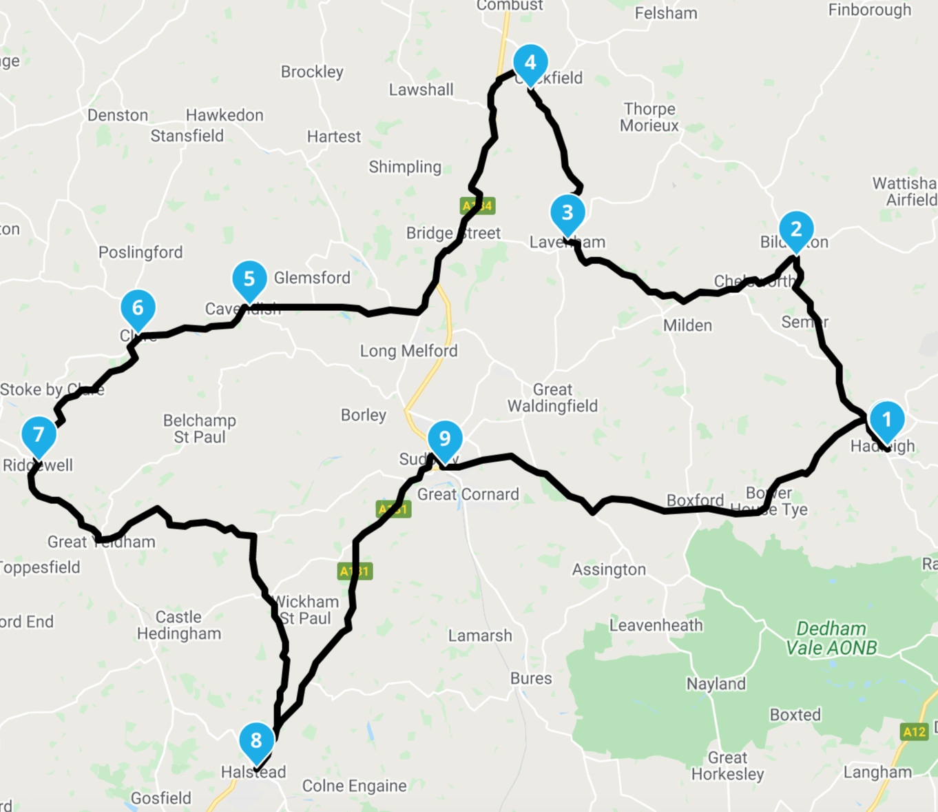 East Anglian Motorcycle Rides