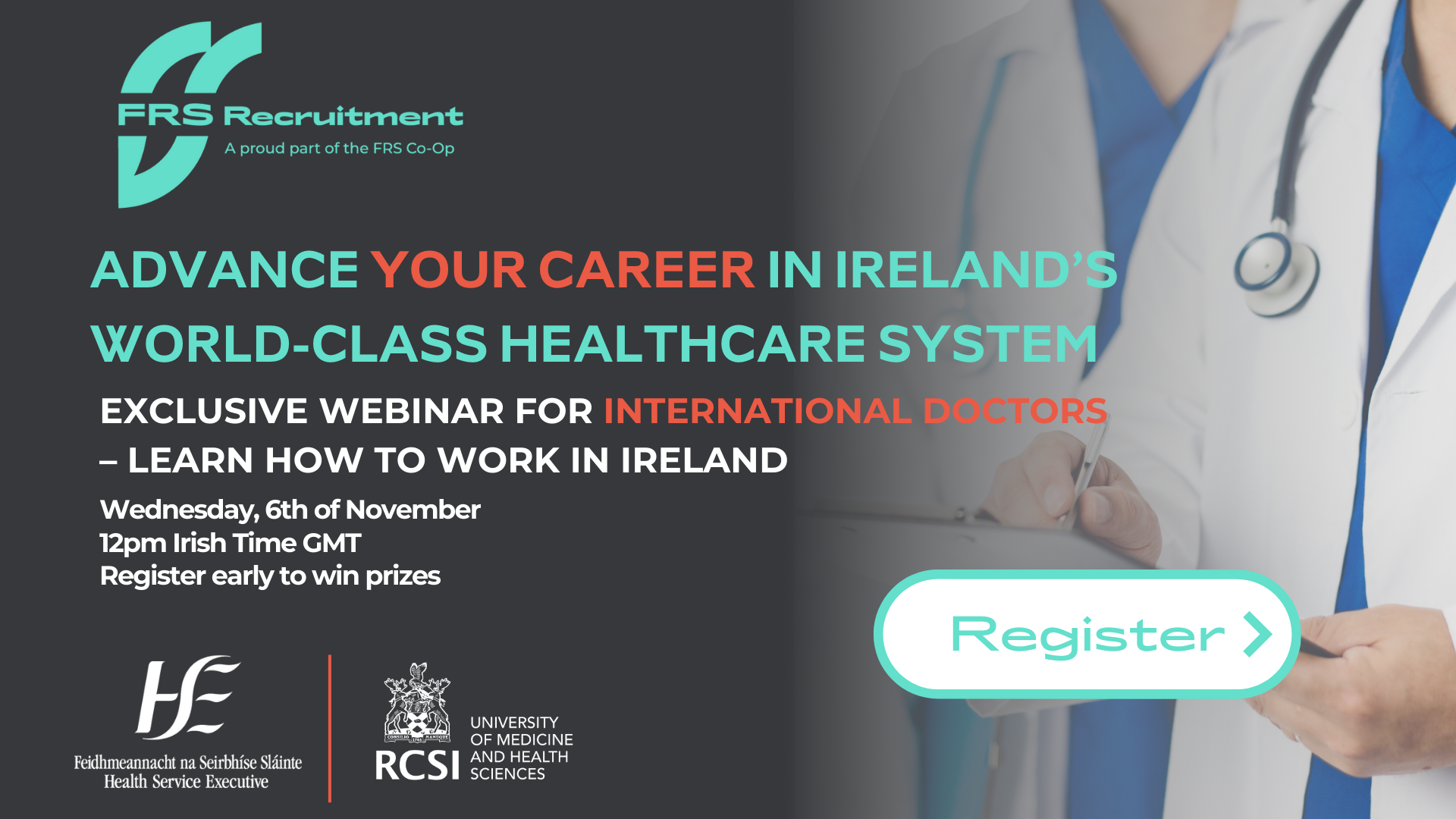 Advance Your Medical Career in Ireland: Free Webinar for Doctors