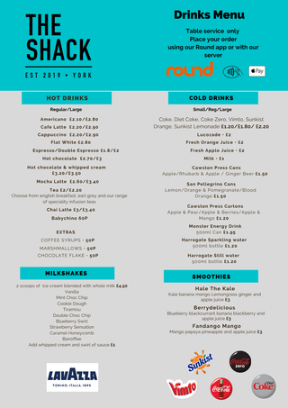 Cafe Bar | Open to the Public | Private Hire | Delivery | Takeaway