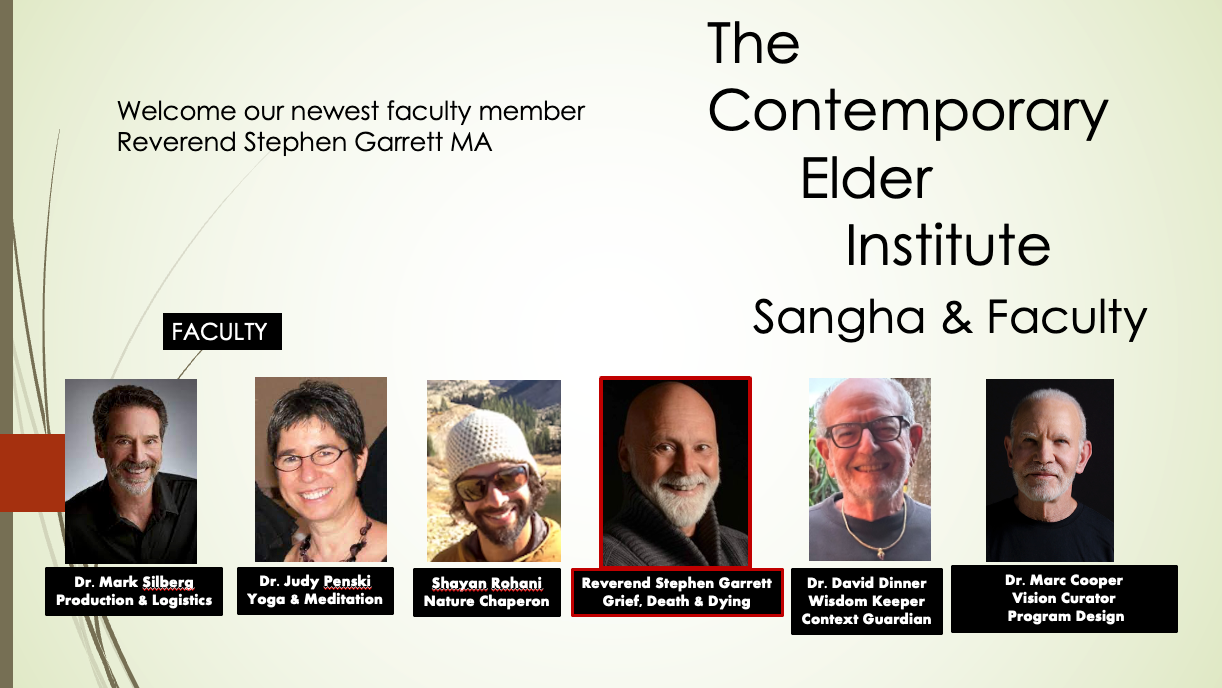 Welcome Stephen Garrett