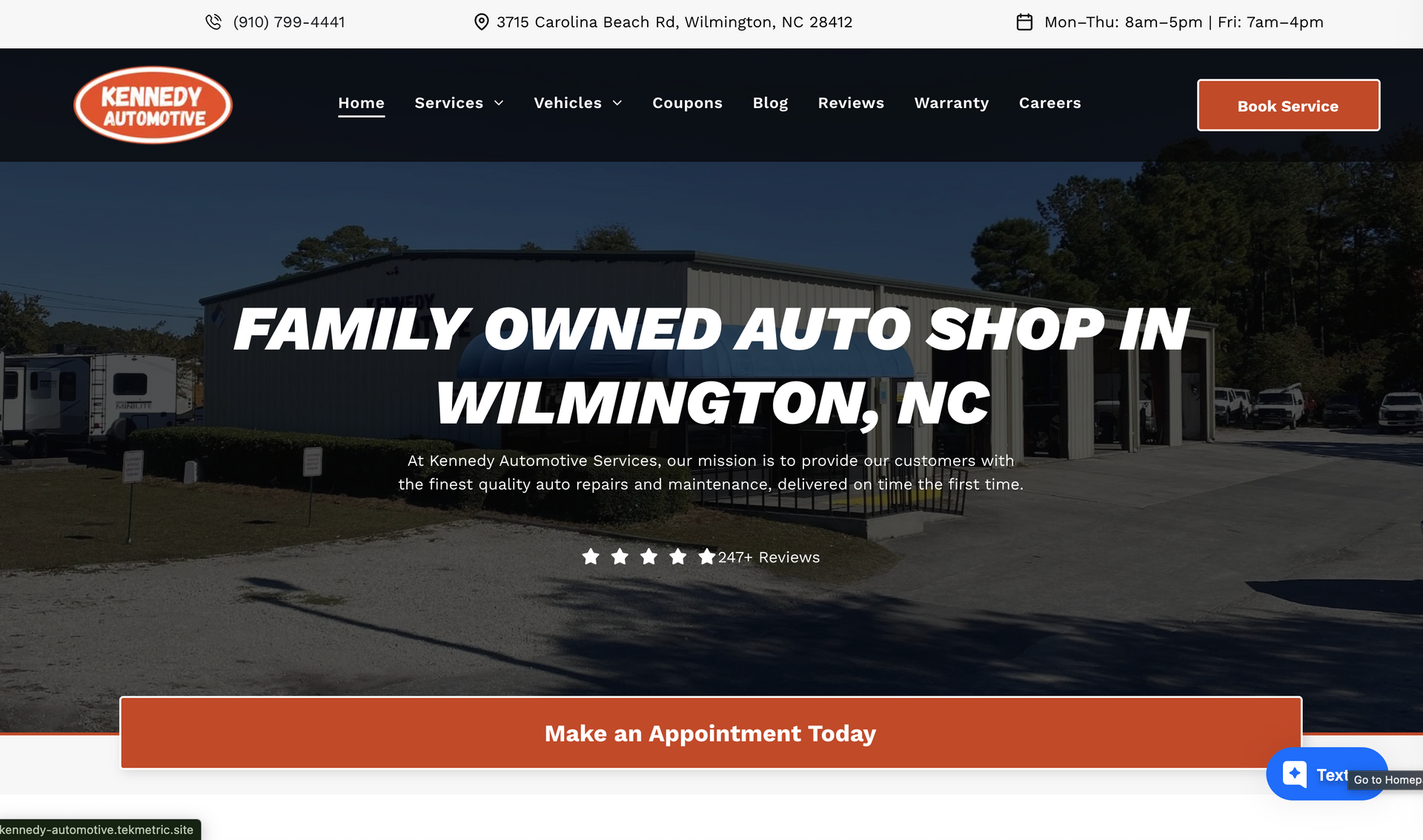 Auto Repair Services in Wilmington, NC | Kennedy Automotive