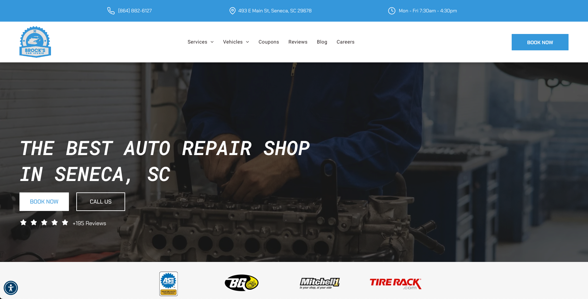 Certified Auto Repair & Services - Seneca, SC | Brock's Car Repair
