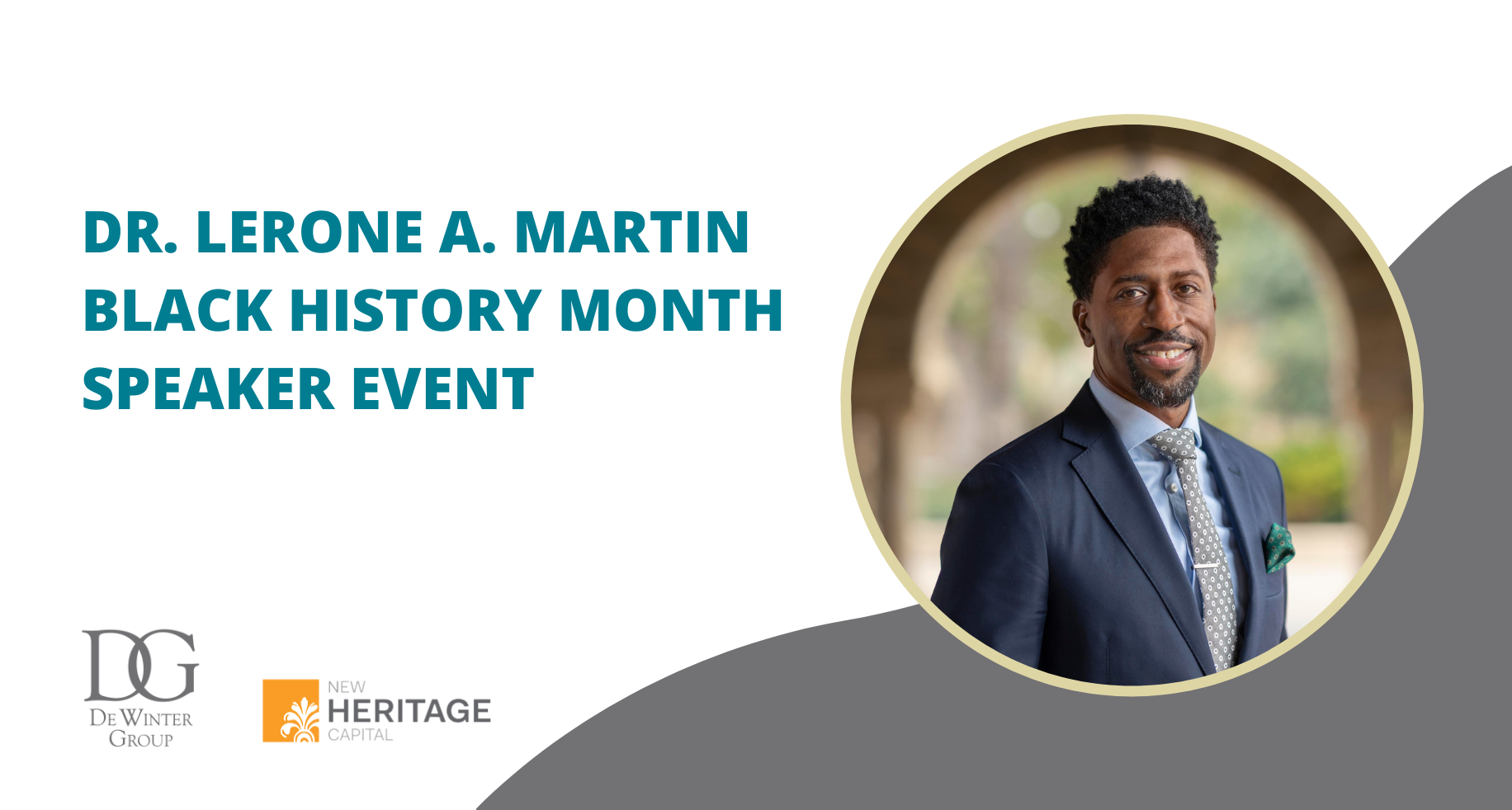 Dr. Lerone A. Martin Black History Month Speaker Event