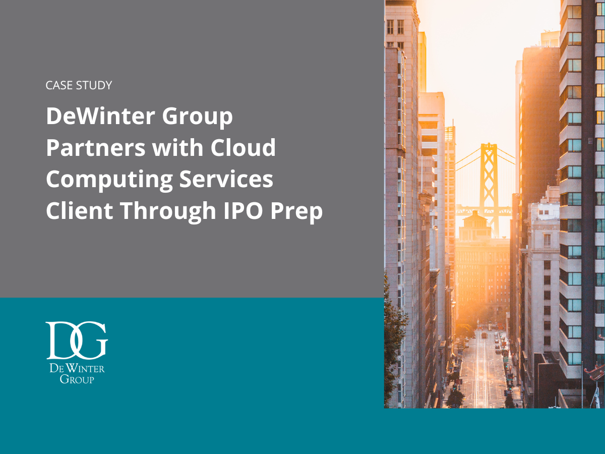 DeWinter Group Accounting, Finance, Tech Recruiting Services