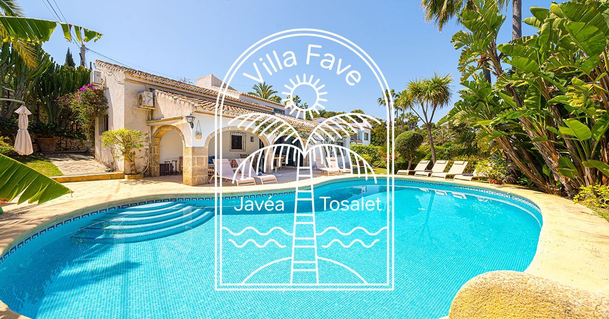 Villa Fave | Villa en Xabia con 6 dormitorios y piscina