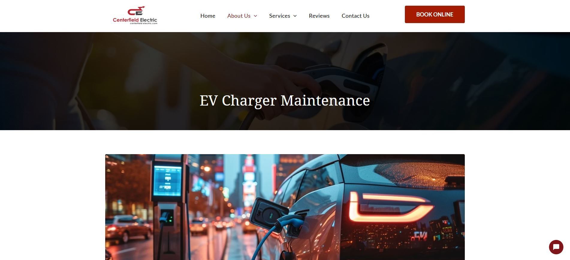 EV Charger Maintenance | Centerfield Electric