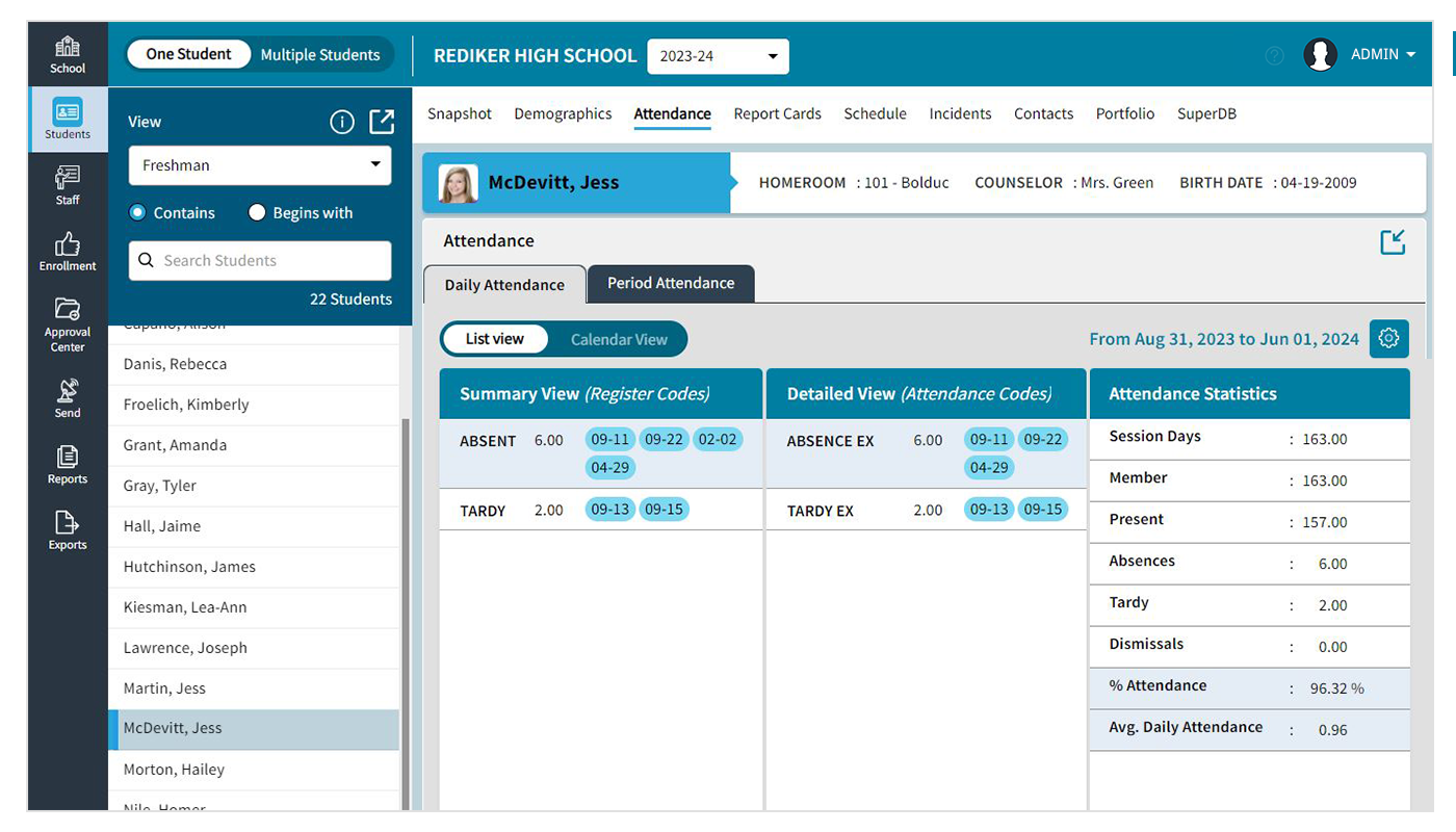 AdminPlus Student Information System - Get Started | Rediker Software