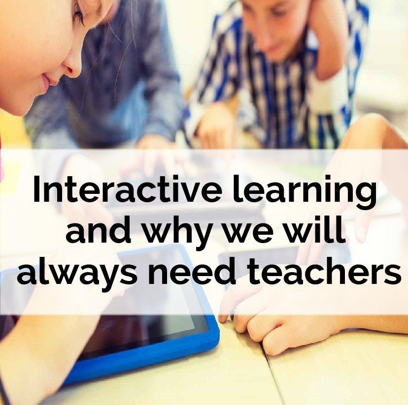 Interactive Learning and Why We Will Always Need Teachers