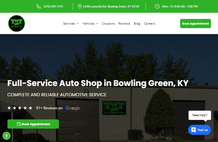 TNT Automotive | Auto Repair in Bowling Green, KY