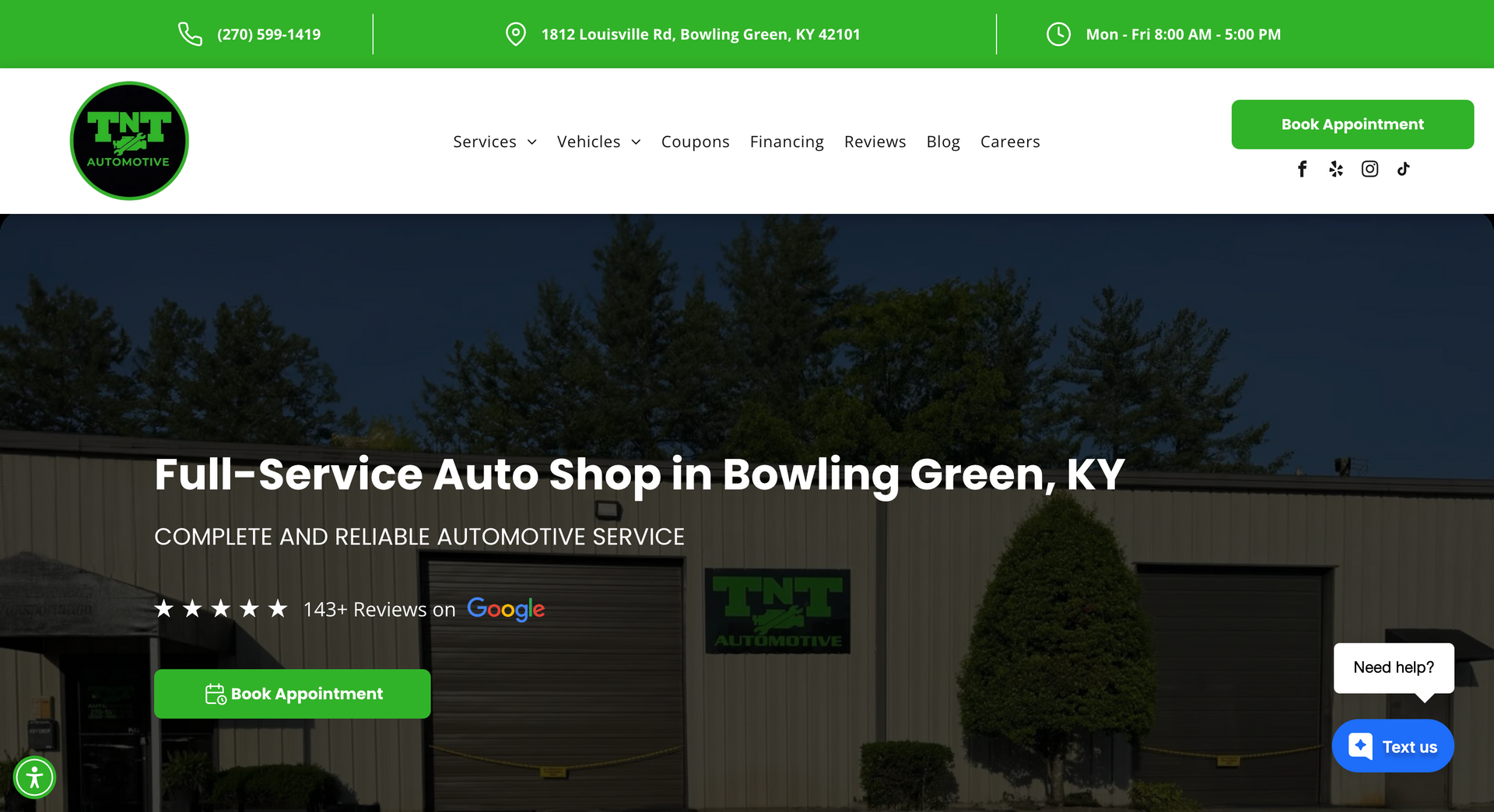 TNT Automotive | Auto Repair in Bowling Green, KY