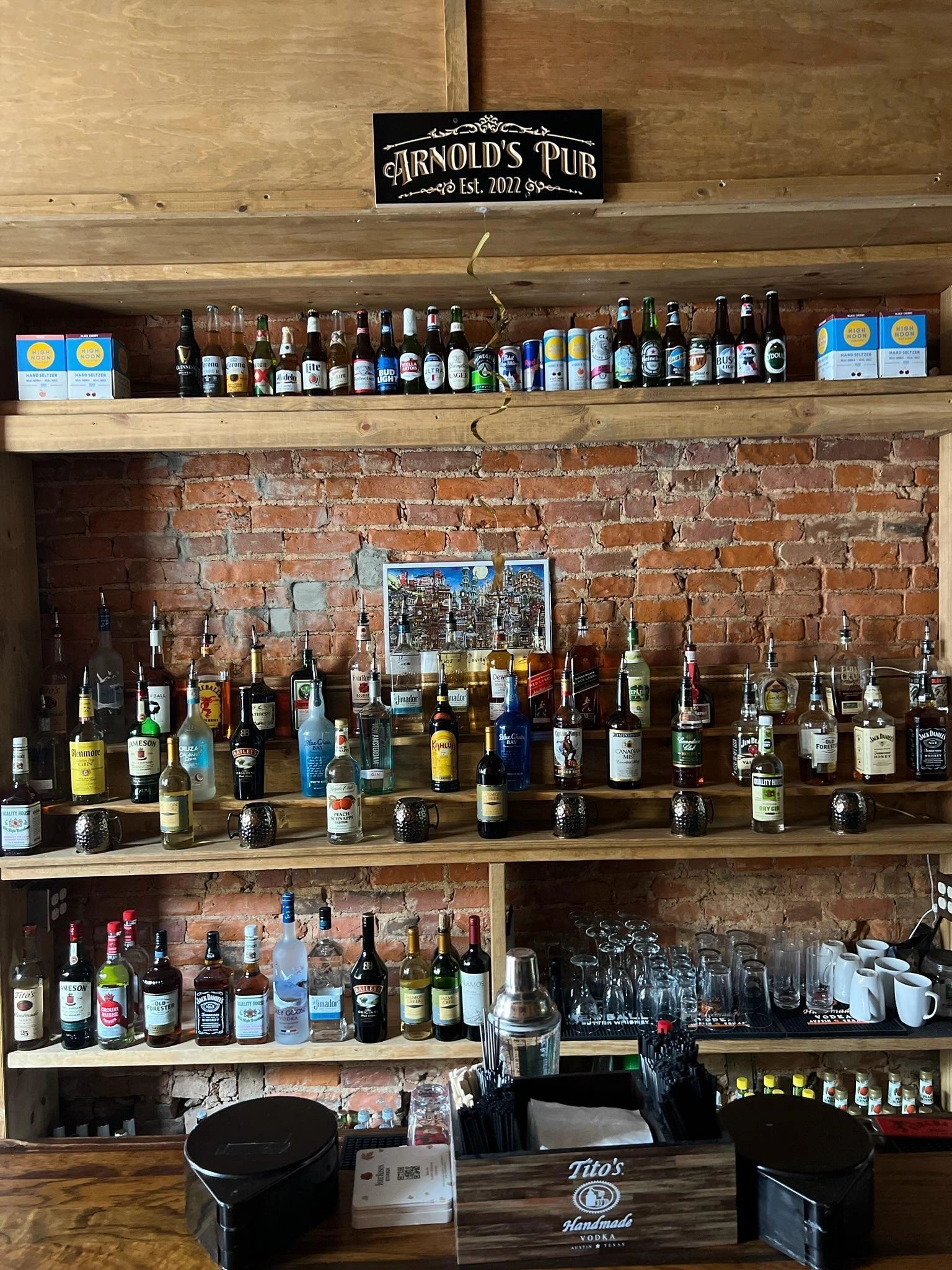 Arnold's Pub | Covington's Freshest Casual Hangout Spot