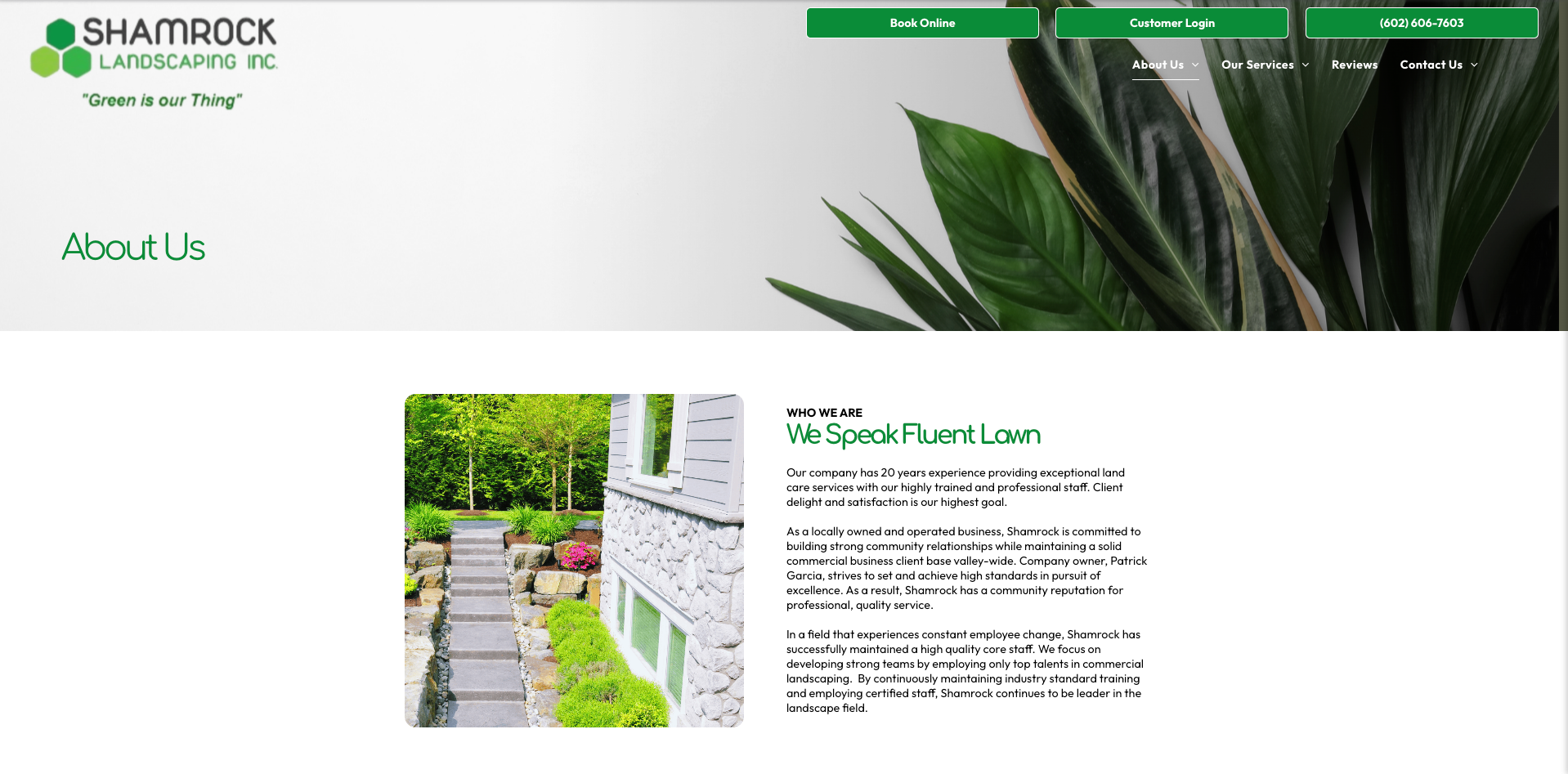 Landscaping Story | Phoenix, AZ | Shamrock Landscaping Inc