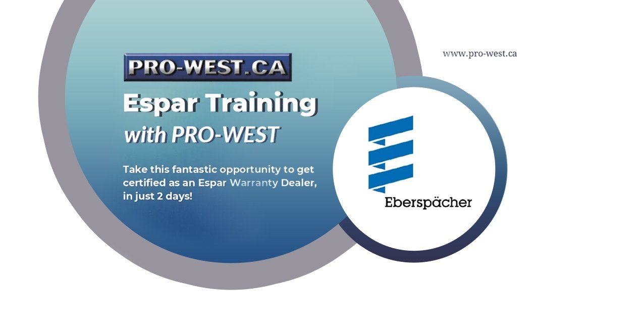 Espar/Eberspaecher Warranty Dealer Certification Program with Pro-West
