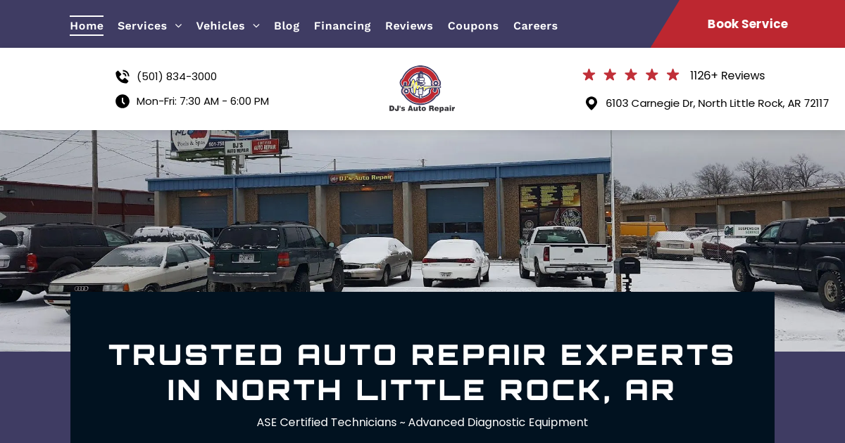 Auto Repair in North Little Rock, AR | DJ's Auto Repair