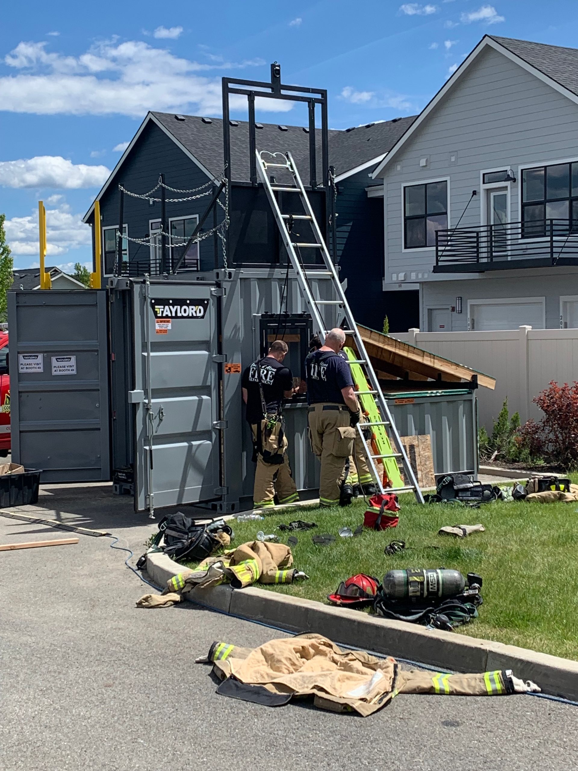 Modular Firefighter Training Props | Taylor'd