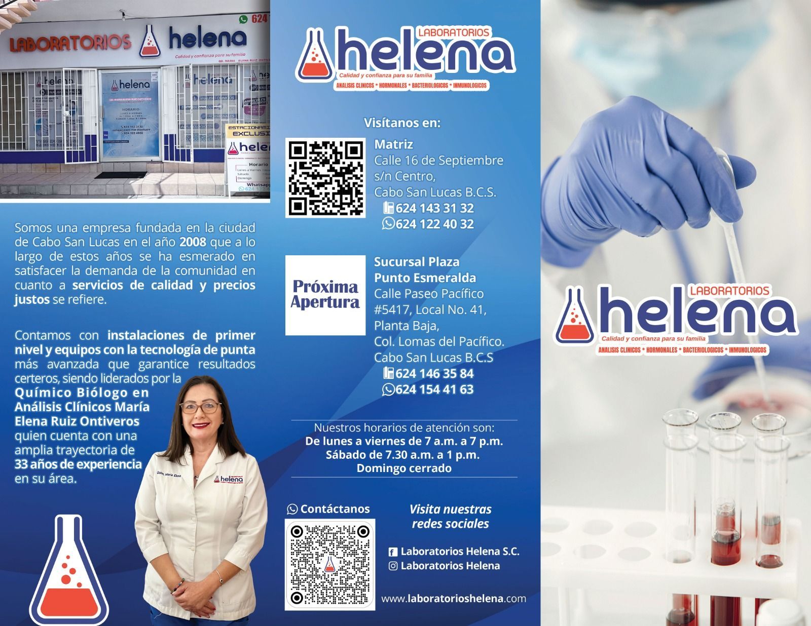 Laboratorio en Cabo San Lucas: Laboratorios Helena