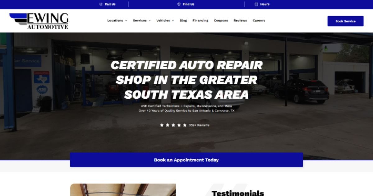 Ewing Automotive | San Antonio & Converse, TX Auto Repair