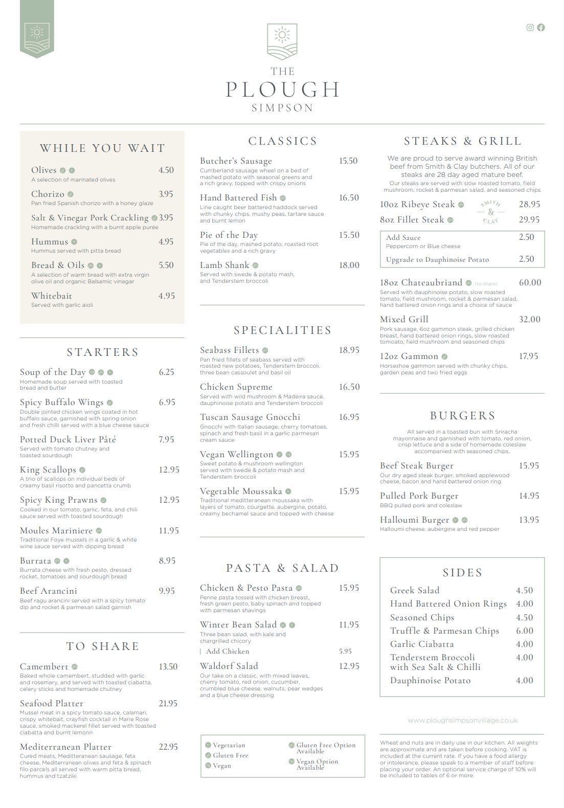 Home Cooked Country Style Dining In Milton Keynes, Lunch, Dinner ...