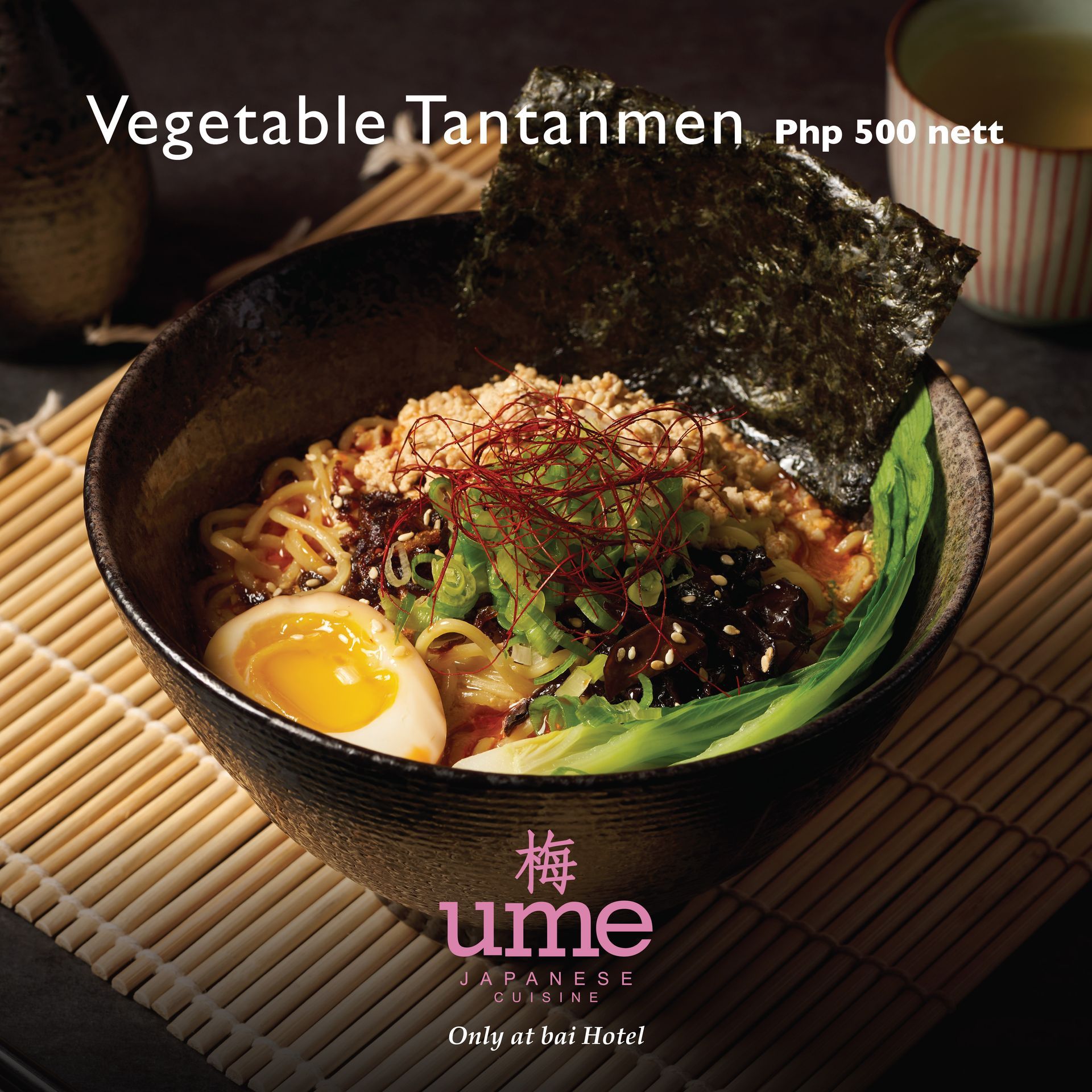 Satisfy your Ramen cravings at Ume Japanese Cuisine