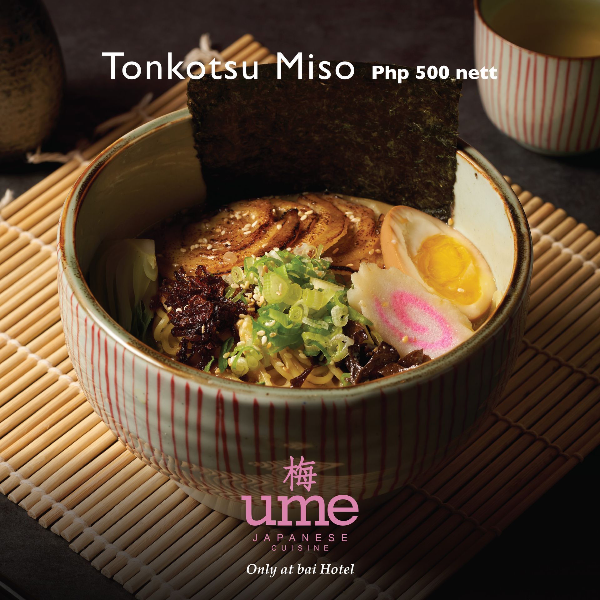 Satisfy your Ramen cravings at Ume Japanese Cuisine