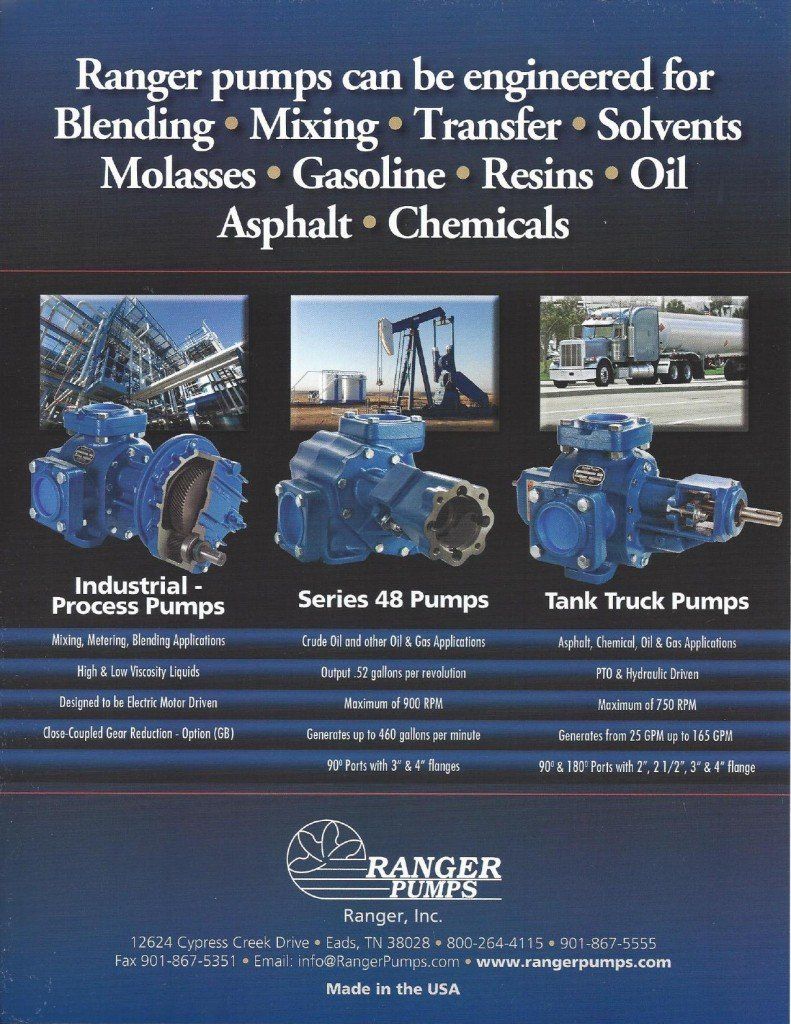 Ranger Pumps - RA Ross NE