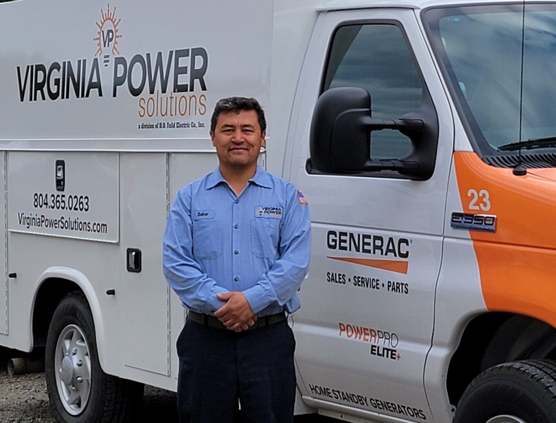 Contact VIRGINIA POWER Solutions | Ashland, VA