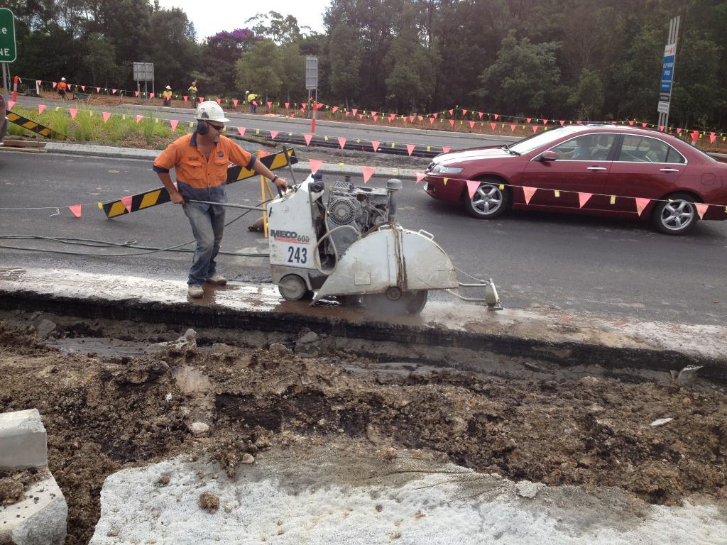 Road Sawing on the Mid North Coast | Sawcut