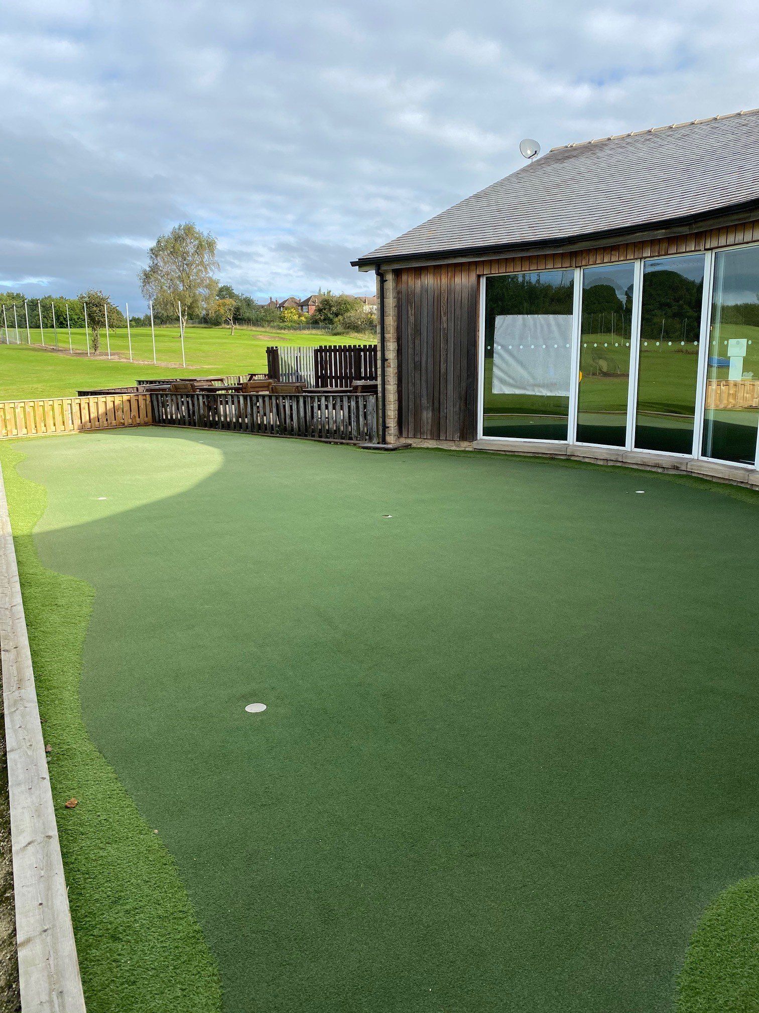 Modern driving range | Moor View Golf Centre Ltd