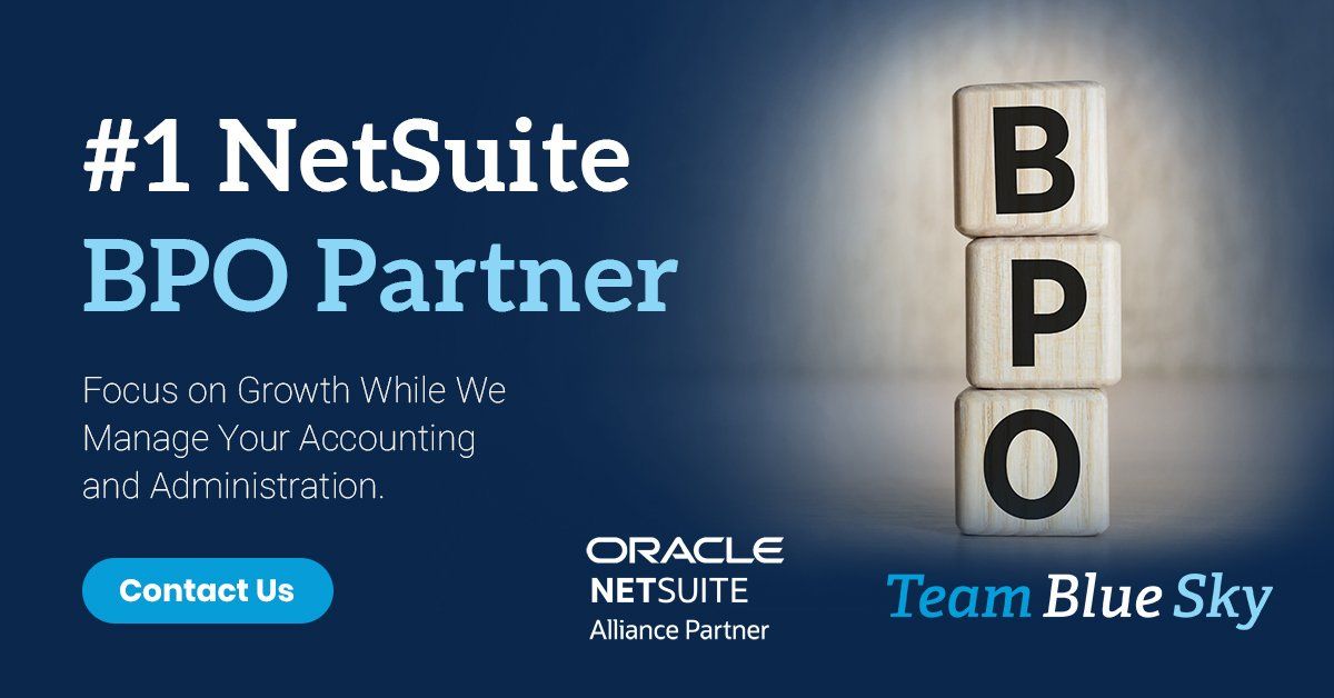 Team Blue Sky - BPO, CFO & NetSuite Accounting Services