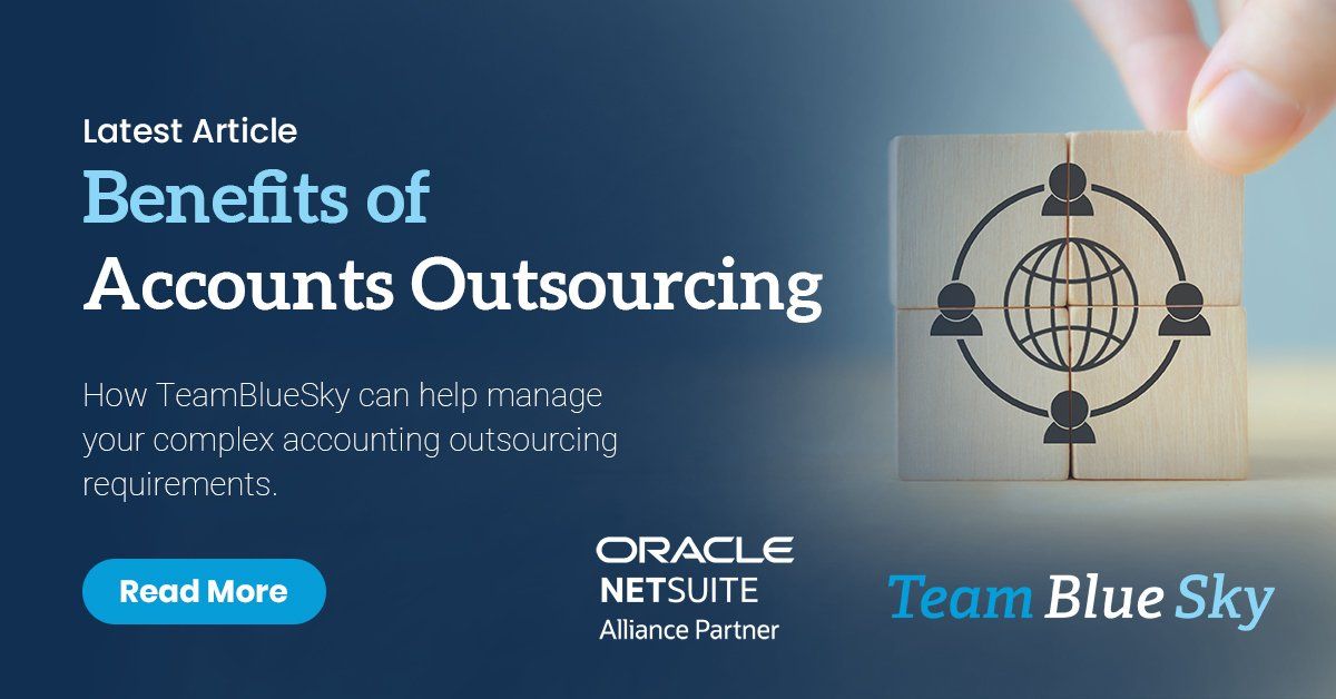 Benefits of Accounts Outsourcing Services | TeamBlueSky