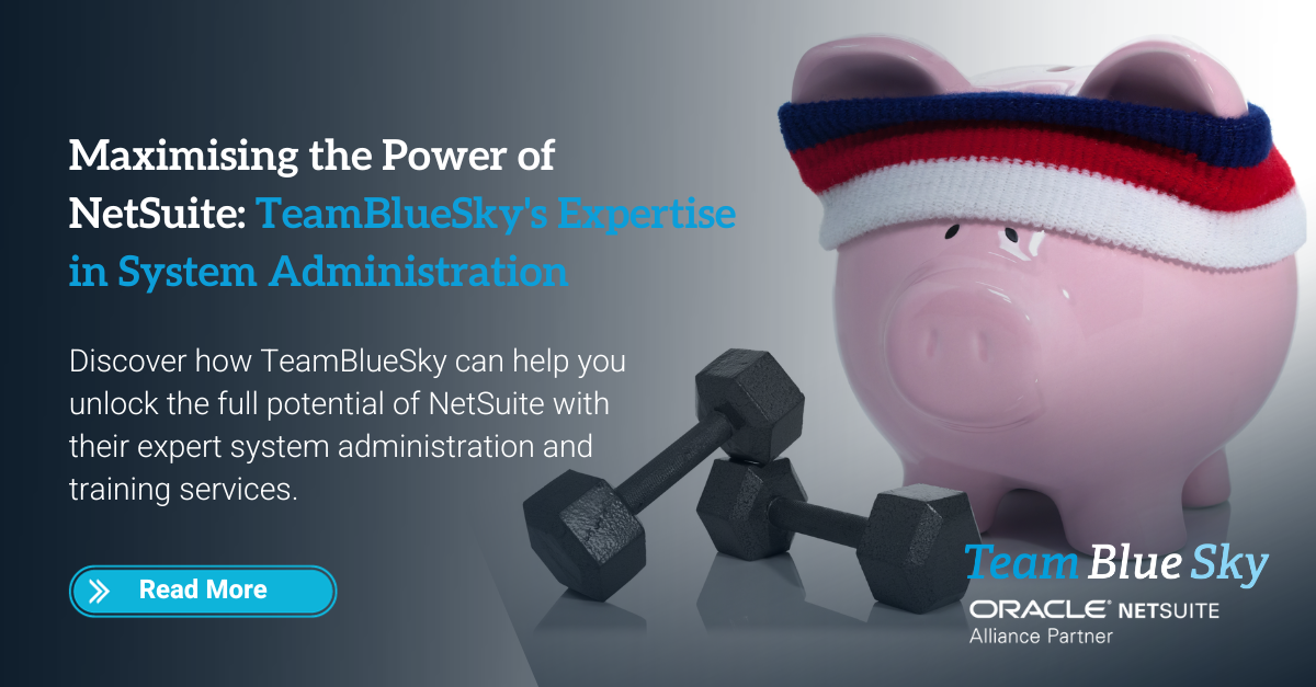 Maximising the Power of NetSuite with TeamBlueSky